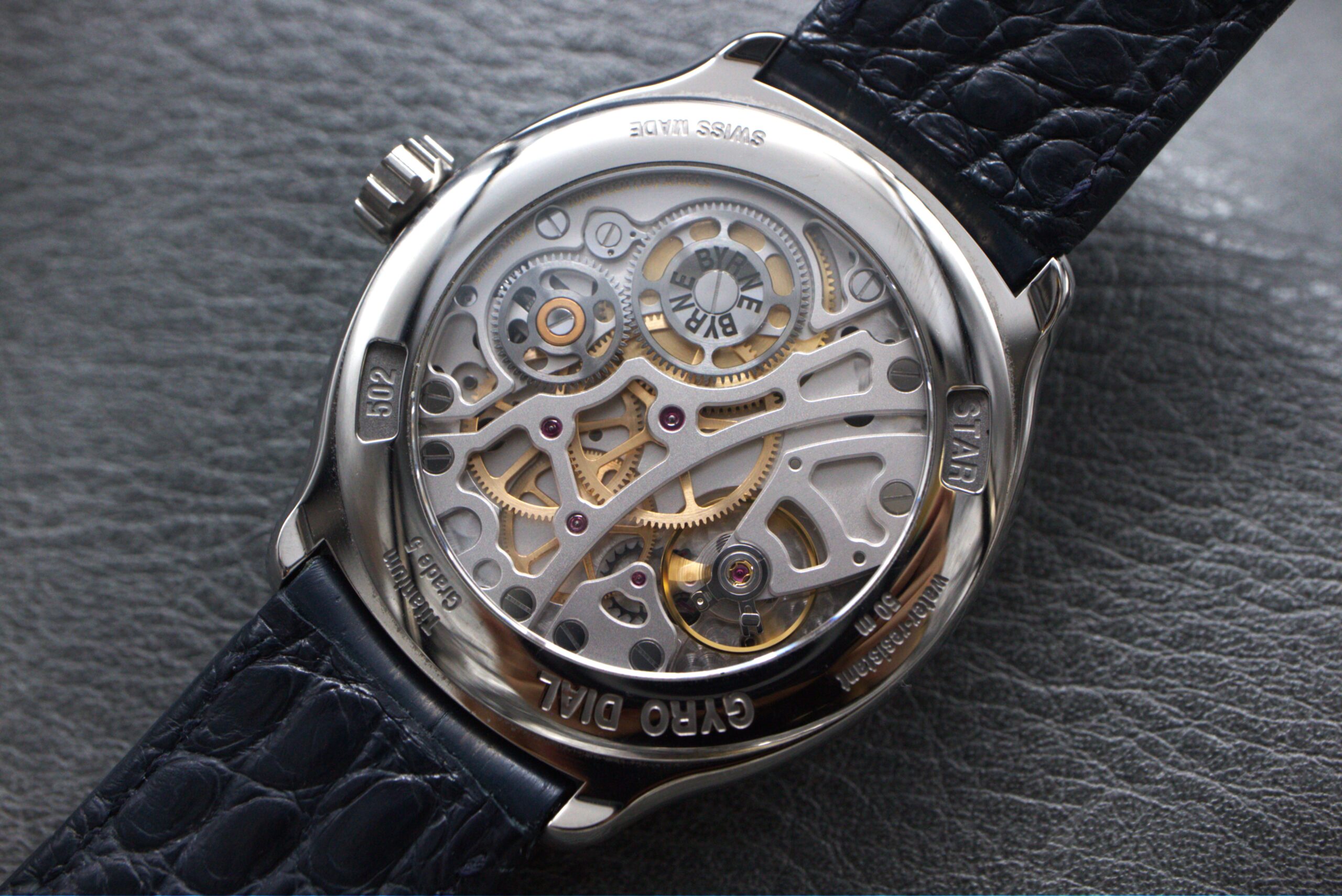 BYRNE STAR～ジャイロ機構で魅せる地球上の時間の流れ～ | Dear Watch Lover