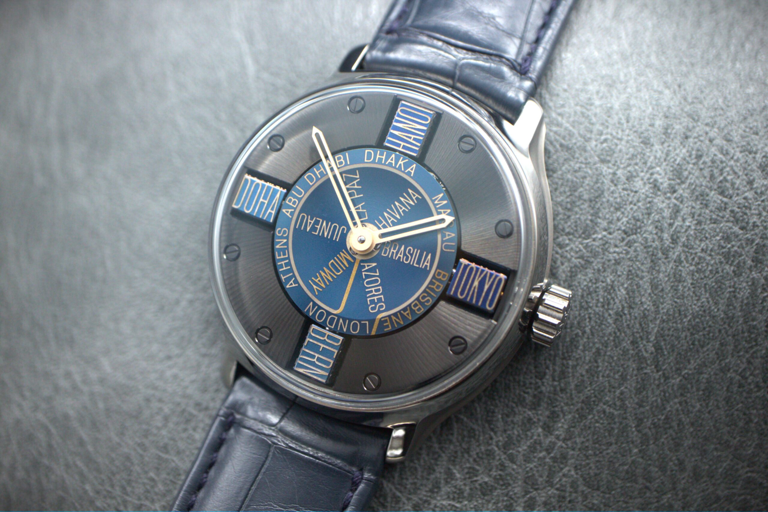 BYRNE STAR～ジャイロ機構で魅せる地球上の時間の流れ～ | Dear Watch Lover